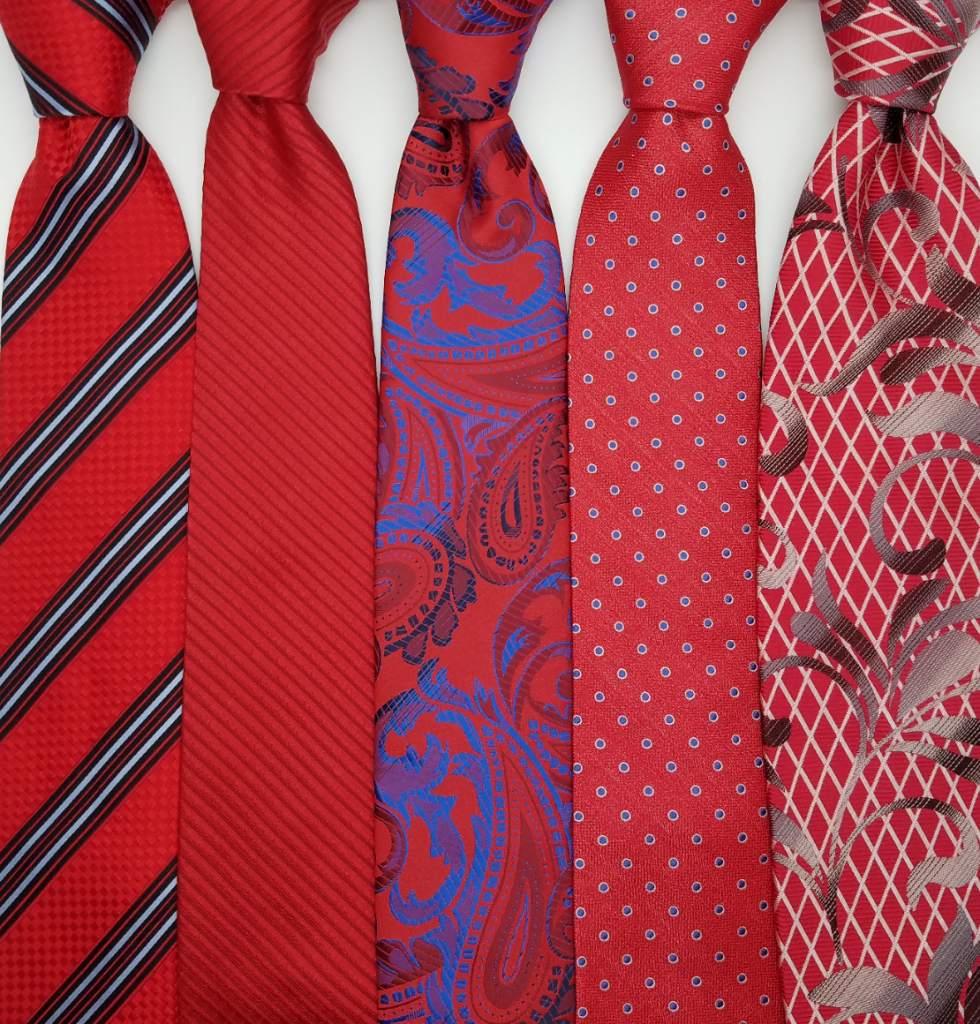 Power Red Ties Collection | The Executive's Cutting Edge